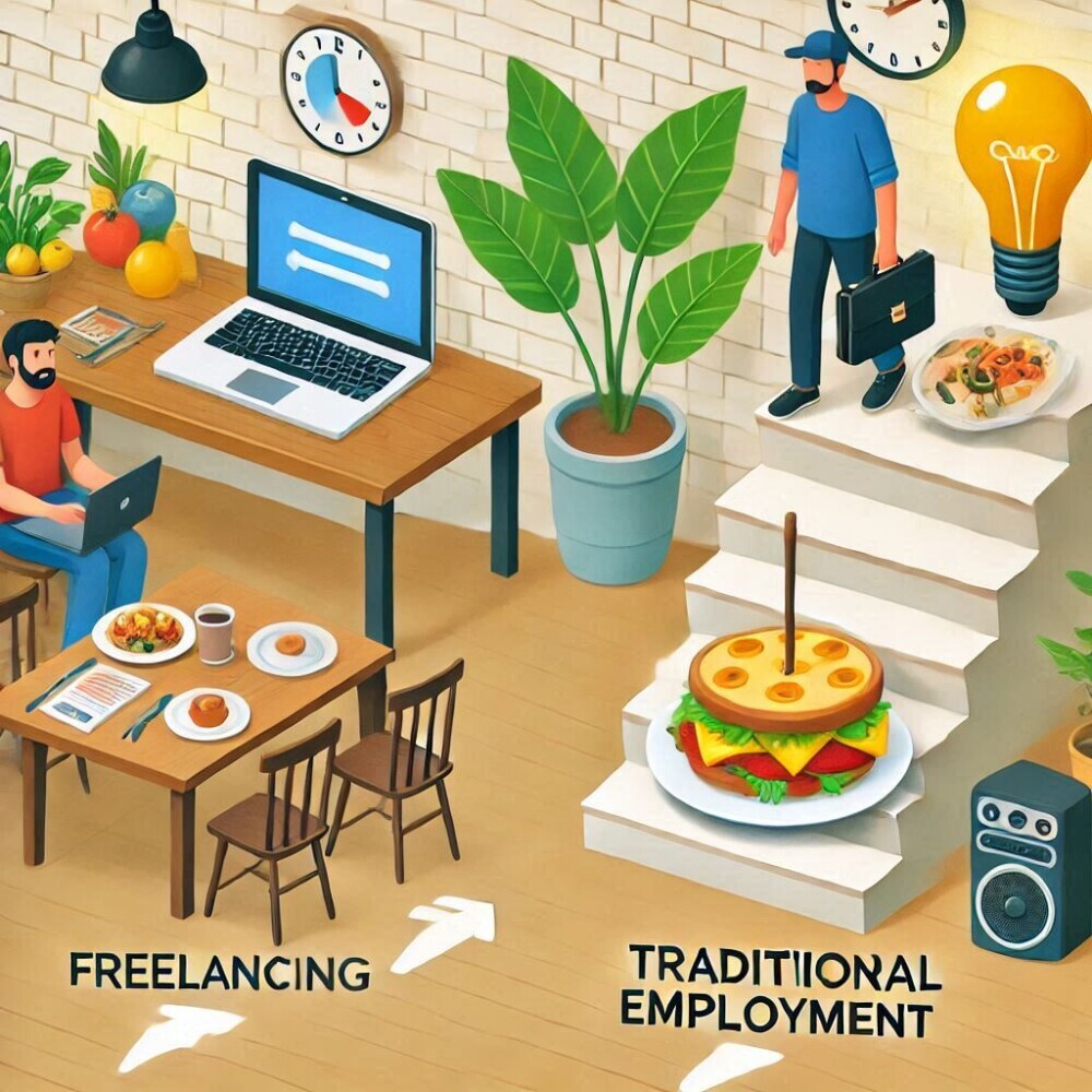 Freelancing vs. Traditional Employment: Pros and Cons | Best Ways to ...